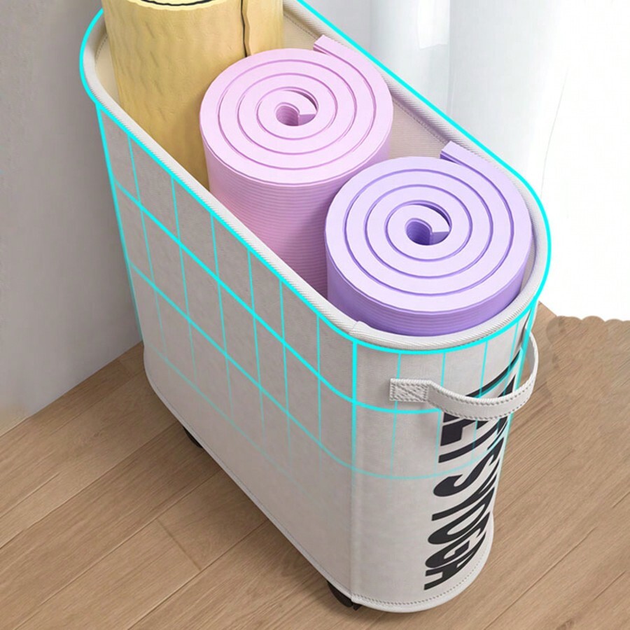 1pc Yoga Mat Storage Rack, Home Gym Storage Rack For Foam Rollers, Yoga ...