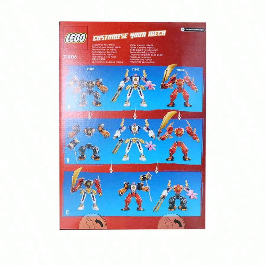 LEGO 71806 Phantom Series Kou's Earthly Elements Mech Male And Female ...