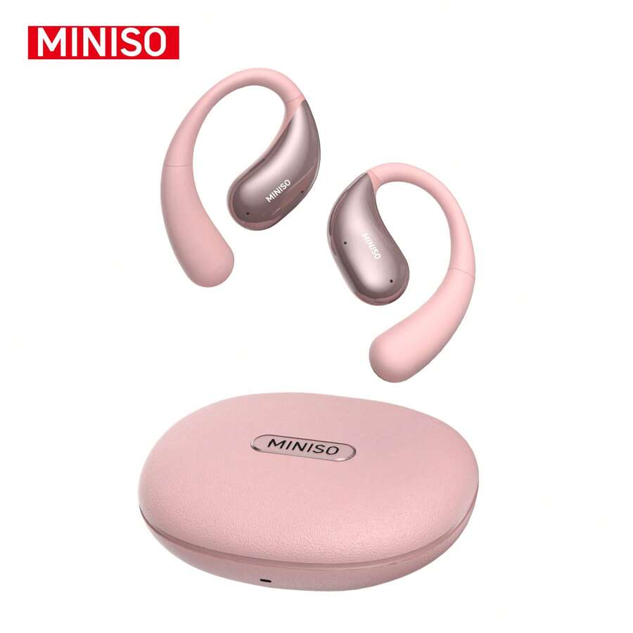 Miniso MINISO X69 AI Translation True Wireless Earbuds, Pink - HiFi ...