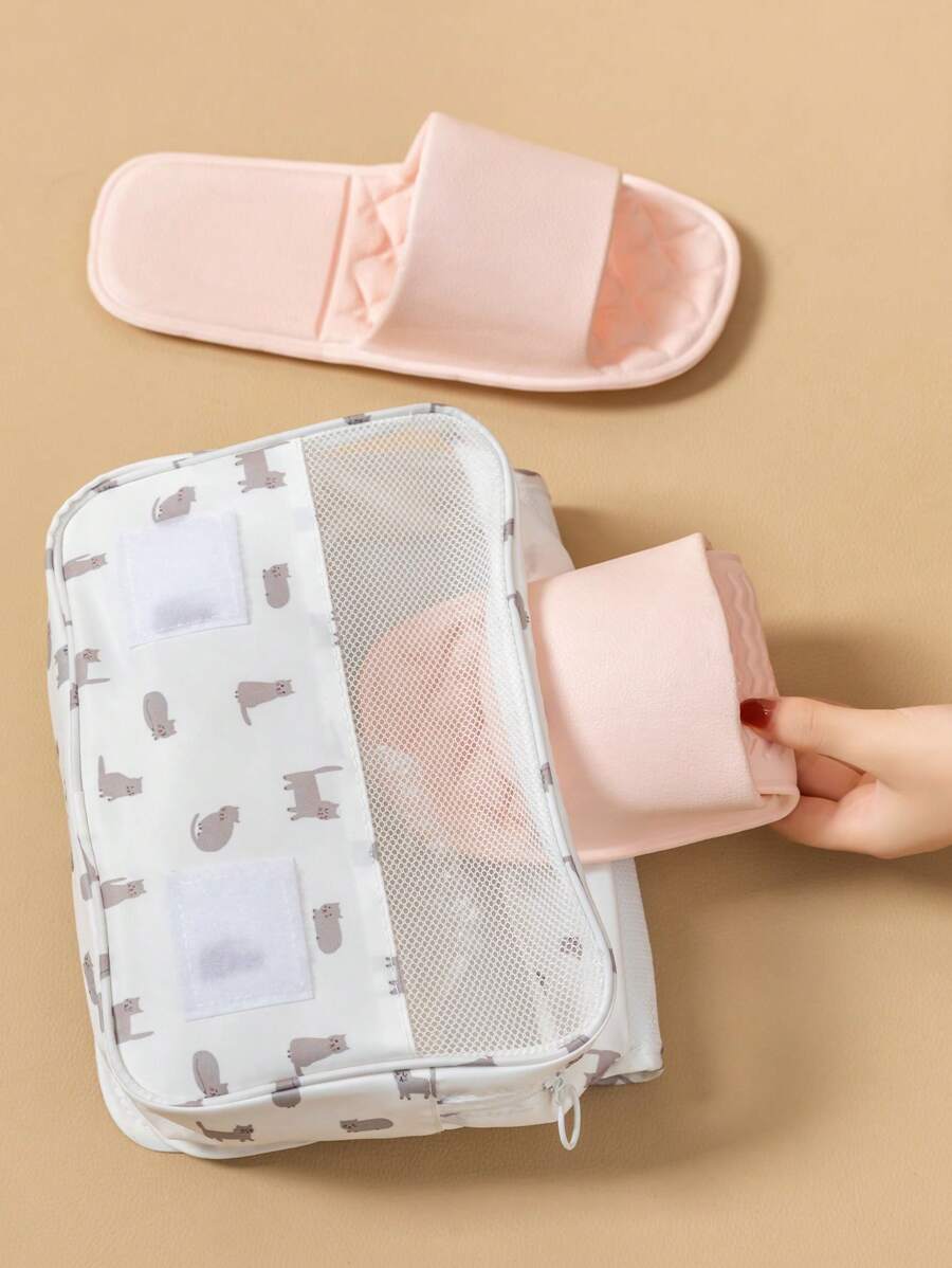 Foldable Slippers For Women, Hotel & Travel Reusable Non-Disposable ...