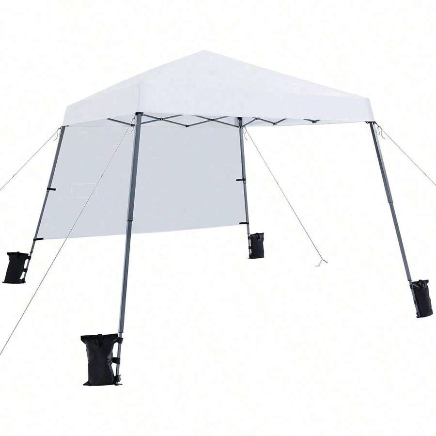 Pop Up Canopy Tent With Backpack, 10x10 Base Portable Easy One Person ...