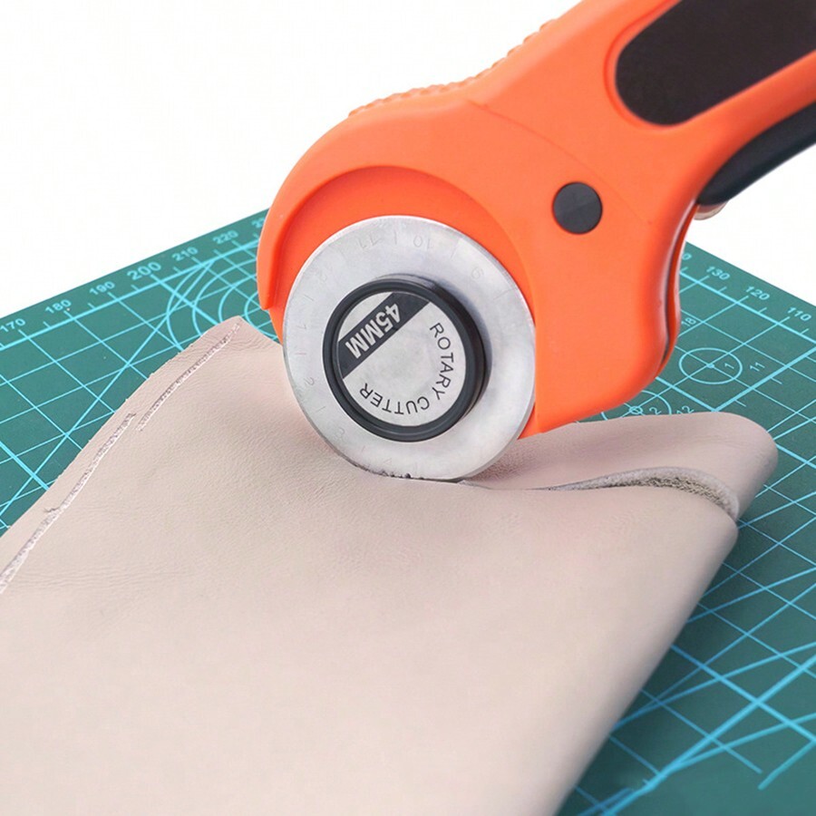 45mm Rotary Cutter With 5 Replacement Blades Safety Lock Rotary Cutter ...