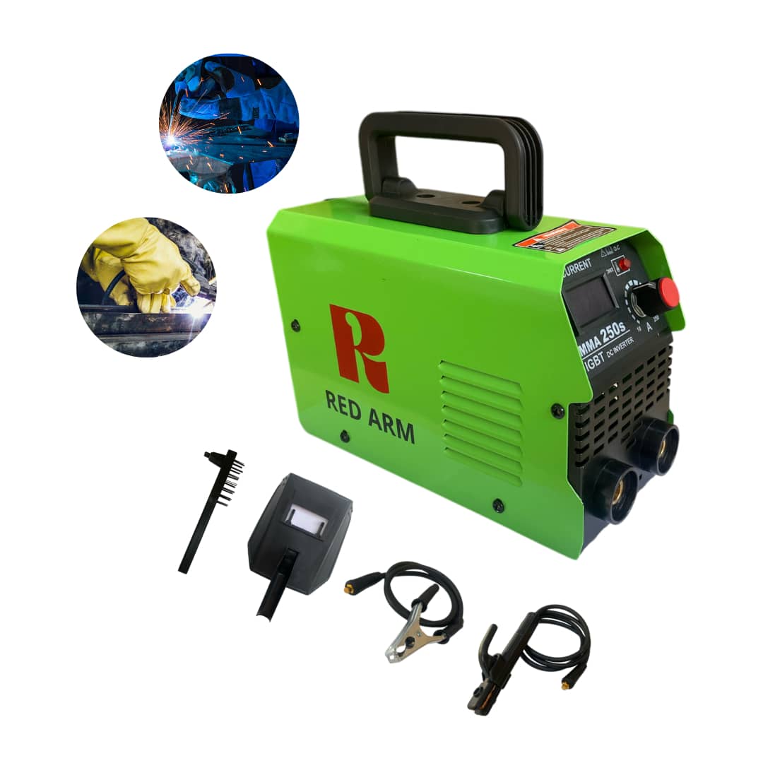 Portable Inverter Welding Machine Electrode MMA250 Red Arm | SHEIN ...