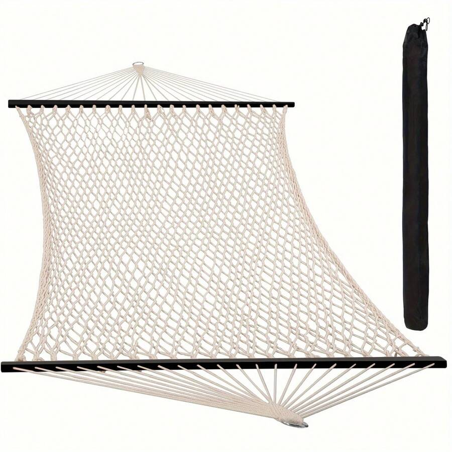 Double Rope Hammocks, Traditional Hand Woven Cotton Hammock With ...