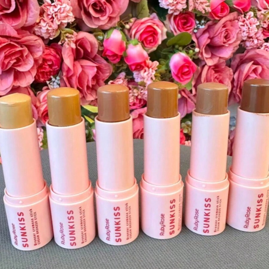 Bronzer Contorno Cremoso Stick Sunkiss - Ruby Rose - Bronzer Facial Em Stick/Bastão Alta ...