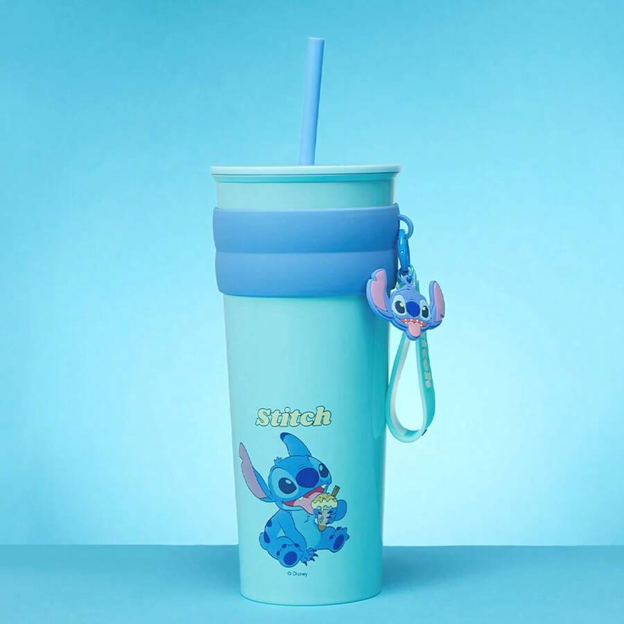 Miniso Disney Large Capacity Stainless Steel Straw Mug 800mL(27oz) With ...