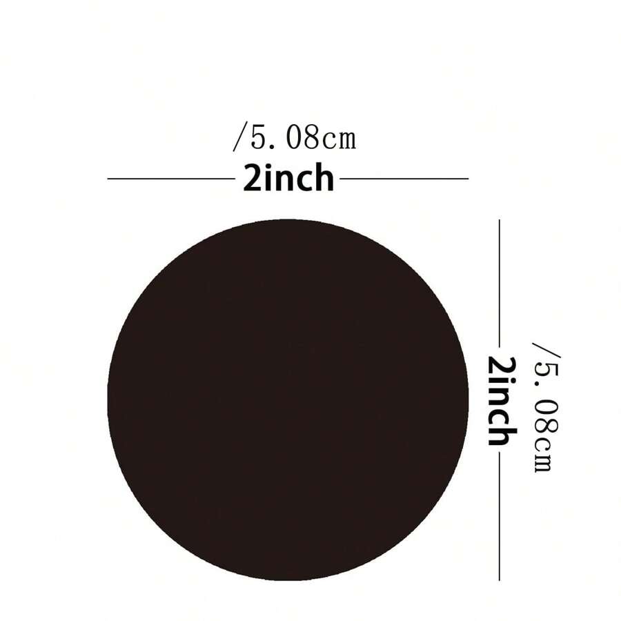 Black Dot Stickers 2 Inch Removable Circle Stickers Round Price ...