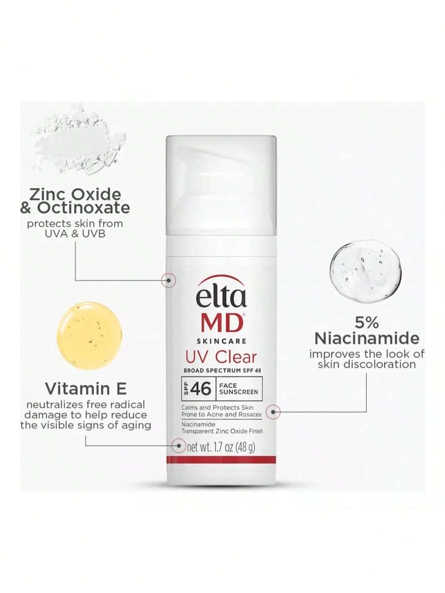 Elta Md Uv Clear Broad-Spectrum Spf46 48 G | SHEIN PT