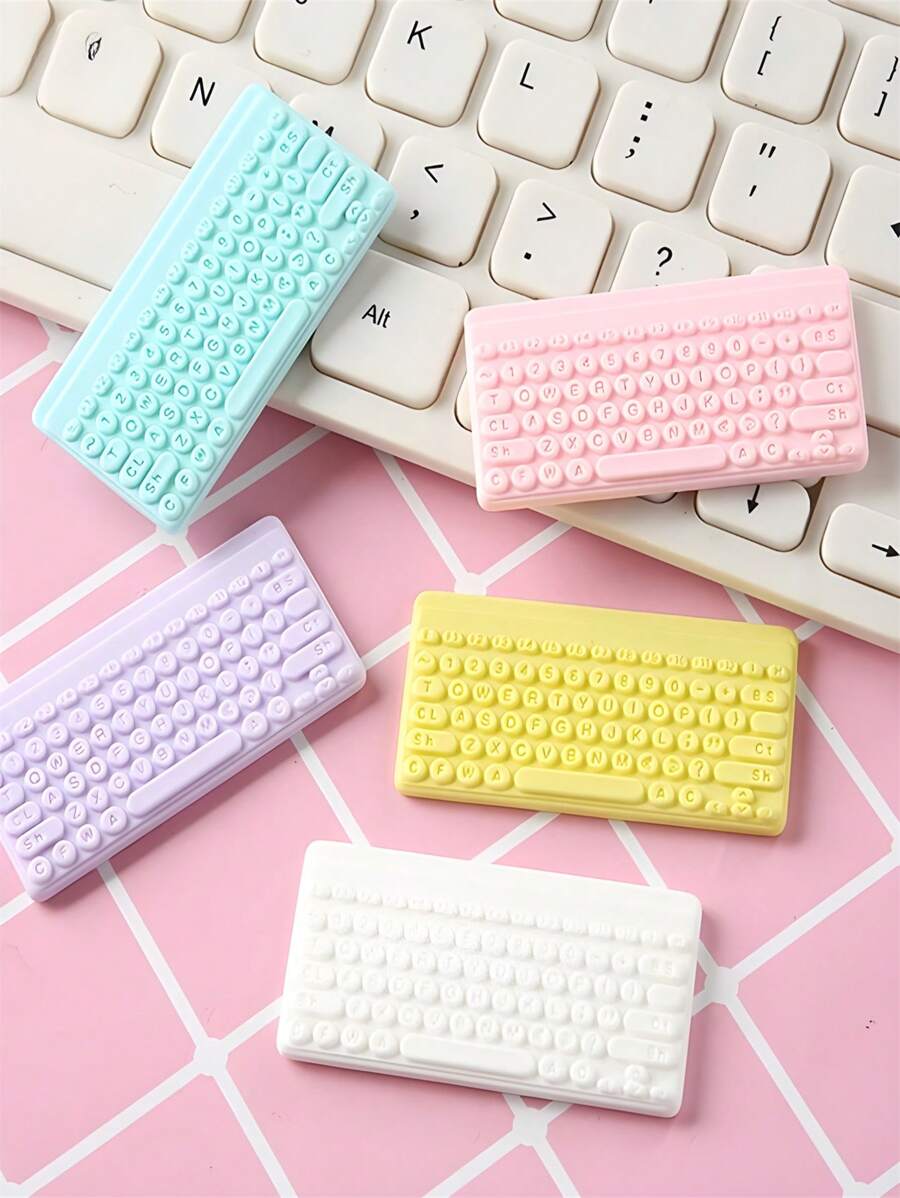 1:12 Scale Realistic Mini Keyboard, Miniature Computer Laptop Accessory ...