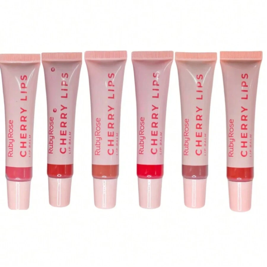Cherry Lips Balm Labial Ruby Rose Hb L6503 Shein Brasil