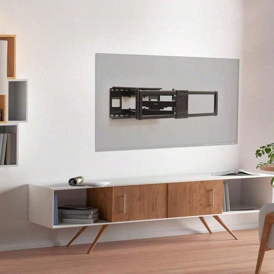Heavy Duty 60 To 120 Inch Extra Large Screen TV Articulating Wall Mount ...