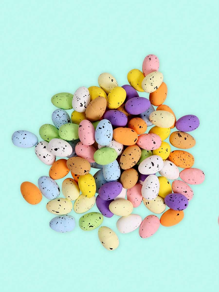 Sanrio 100pcs New Easter Foam Egg Party Party Egg Decorating Diy Pigeon ...
