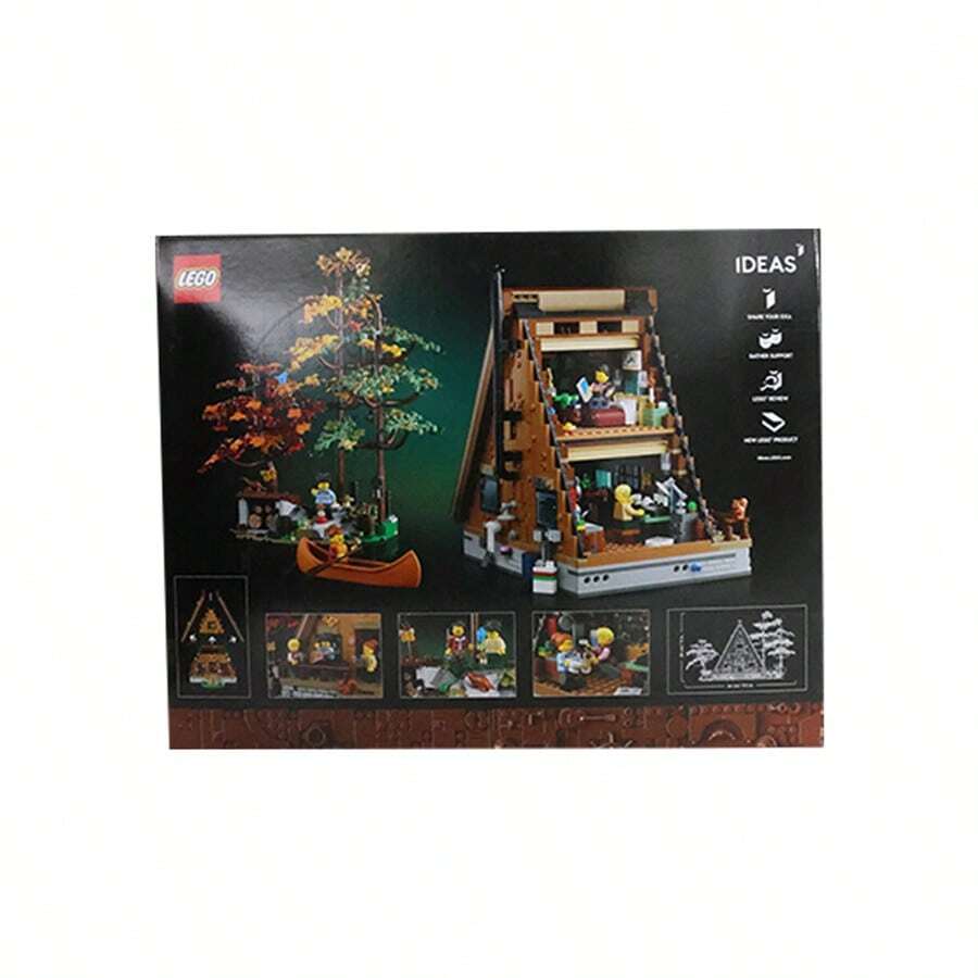 LEGO LEGO 21338 Ideas A-Frame Cabin Collectible Display Set, Buildable ...