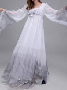 Women Horror Zombie Costume Halloween Ghost Vampire Bride Plays Ghost ...