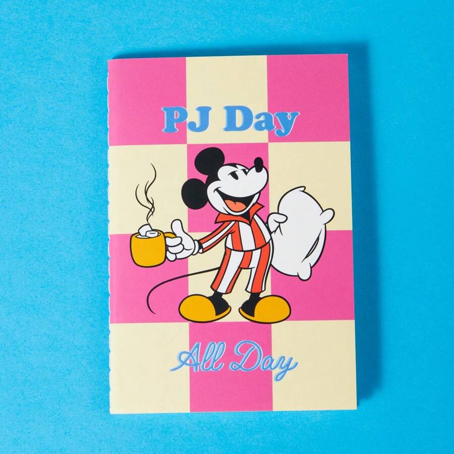 Miniso Miniso Disney Mickey 4pcs Set Cart Lined Notebook Thick Paper ...