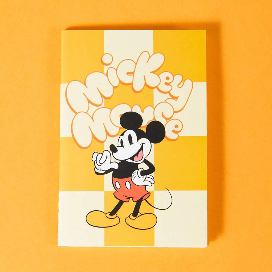 Miniso Miniso Disney Mickey 4pcs Set Cart Lined Notebook Thick Paper ...