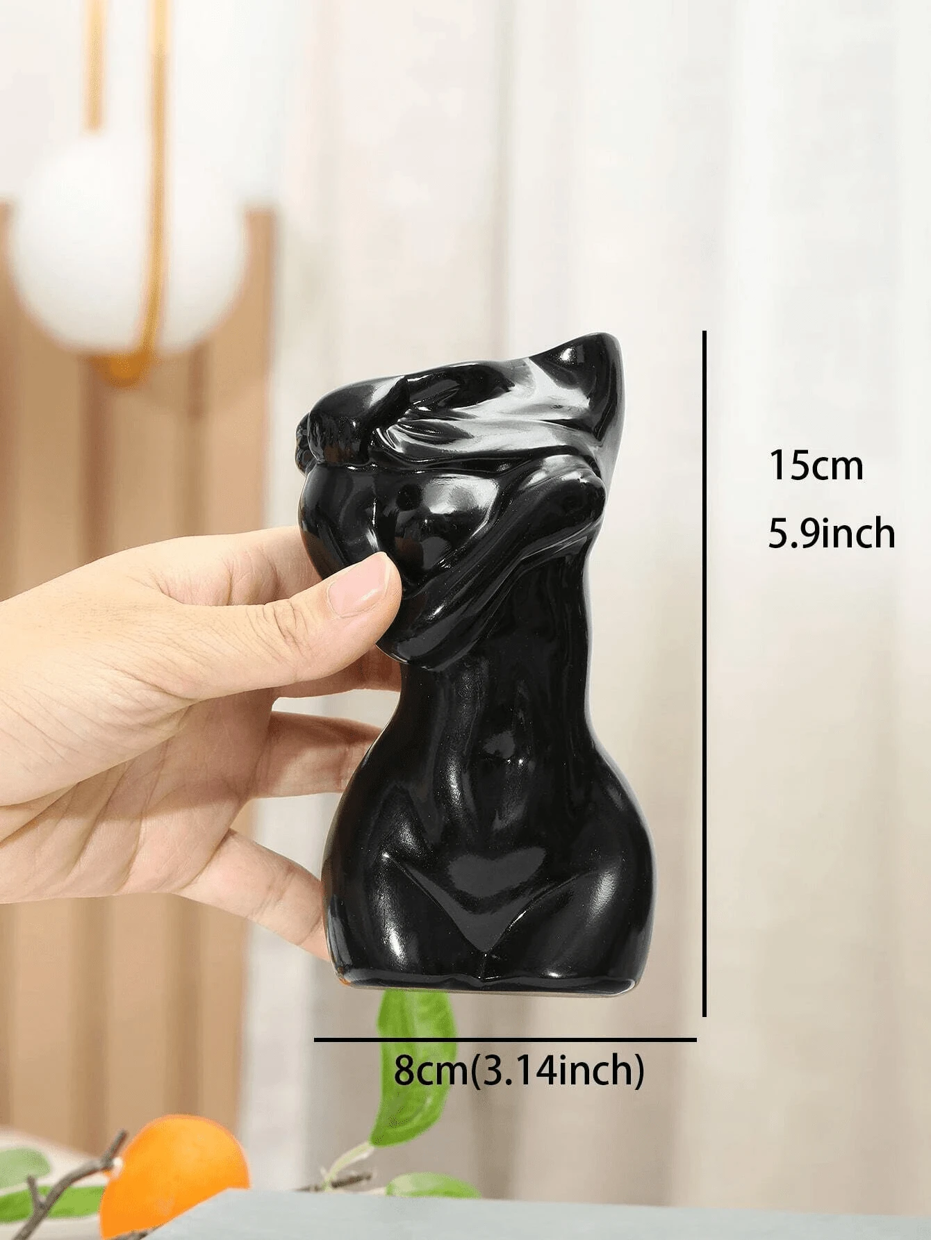 Body Vase Female Form,White Ceramic Vase Unique Undressing,Female Body Vase Modern Curve Art ...