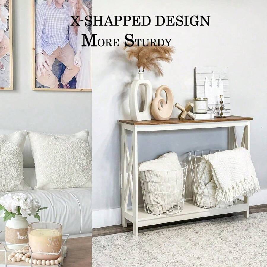 Console Tables For Entryway - Narrow Sofa Tables For Living Room ...