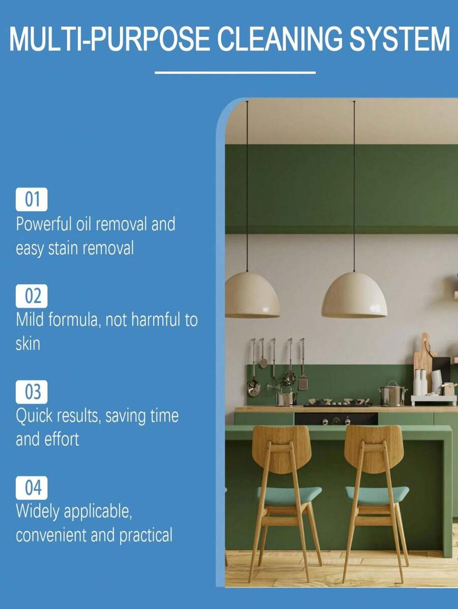 Heavy-Duty Grease Cleaner Effectively Cleans Stubborn Grease Stains ...