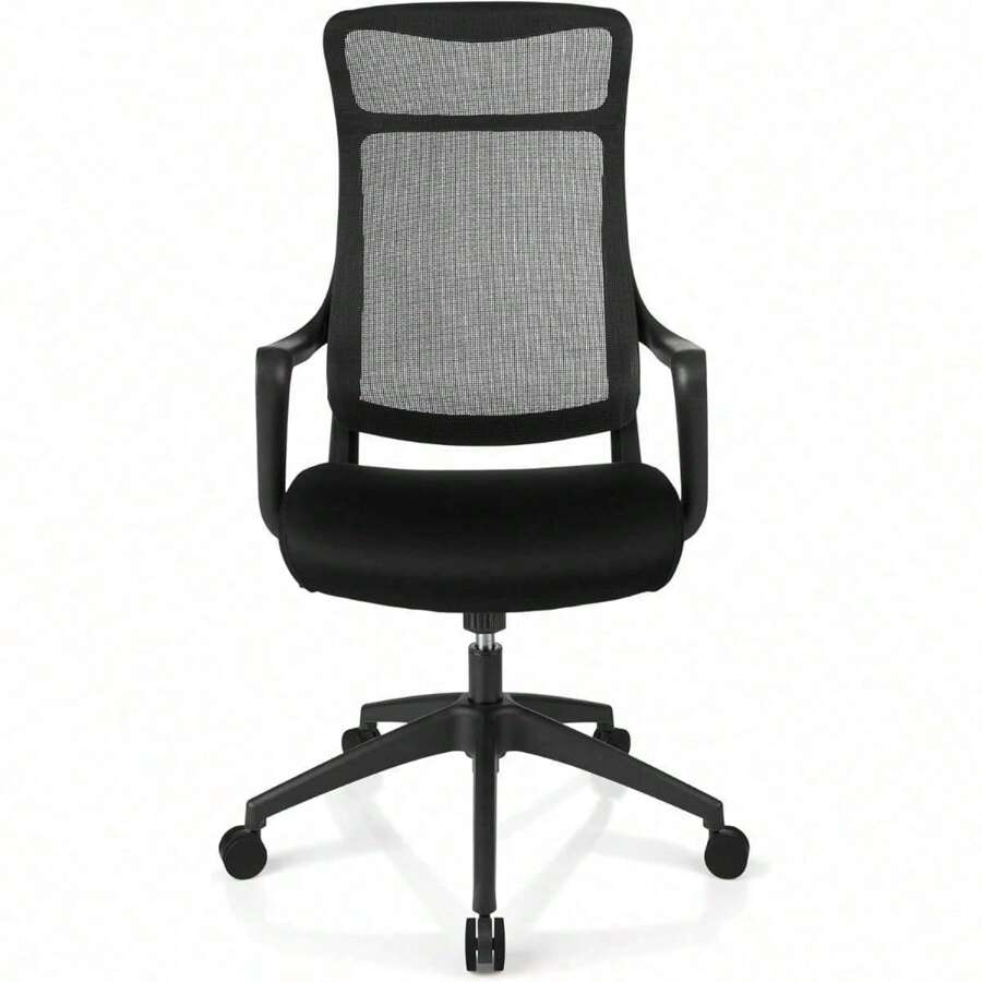Mesh High-Back Task Office Chair, Black, BIFMA Compliant for Sale New ...