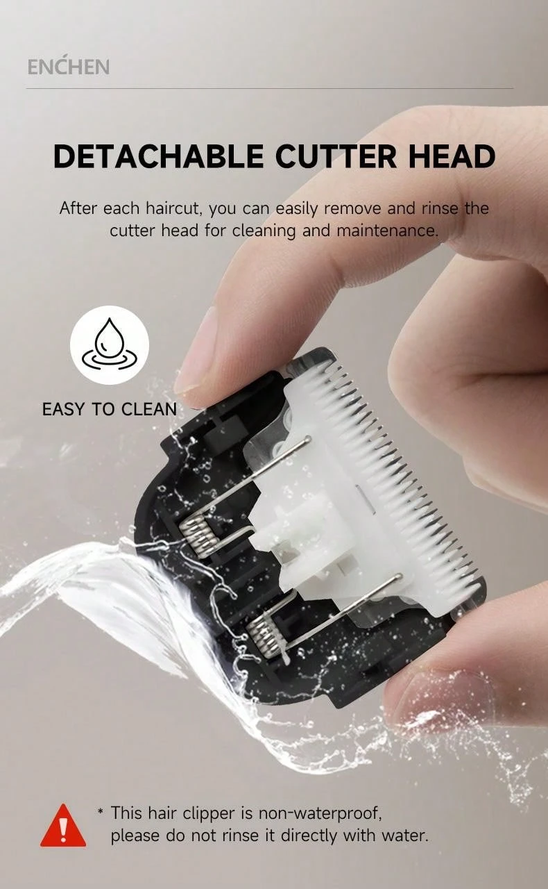 ENCHEN ENCHEN Hair Trimmer Cordless Electric Hair Clipper Portable ...