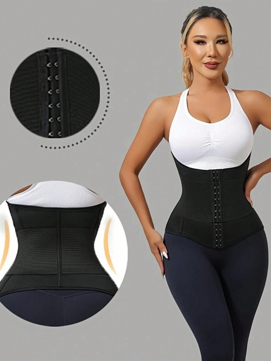 MISTHIN Dual-Layer Compression Belly Band With U-Shaped Bust Support ...