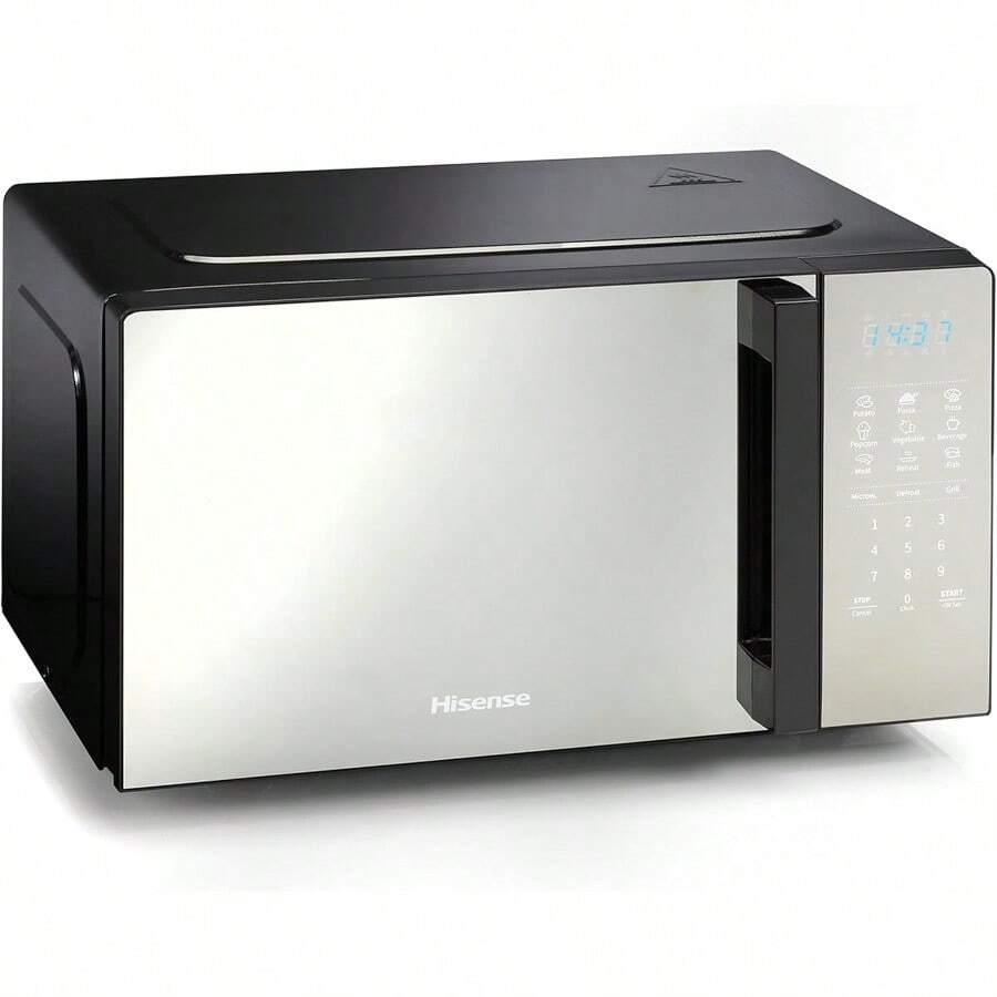 Hisense 700 Watts 20 Litre Black Digital Solo Microwave Oven With 800W ...