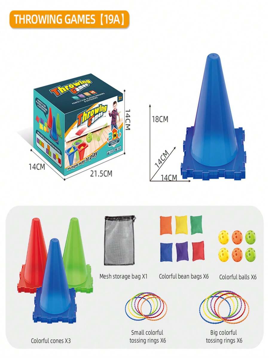 3-In-1 Ice Cream Cone Shaped Children Interactive Educational Toys ...