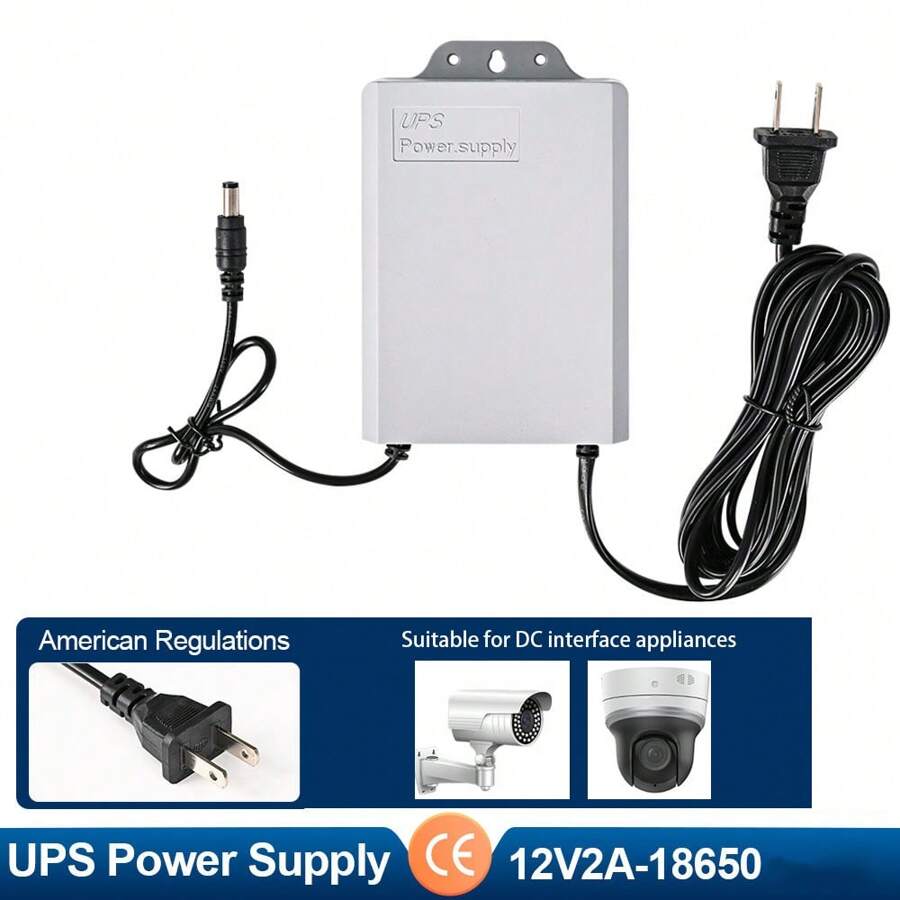 Mini USV Unterbrechungsfreie Stromversorgung 12V2A geeignet für ...