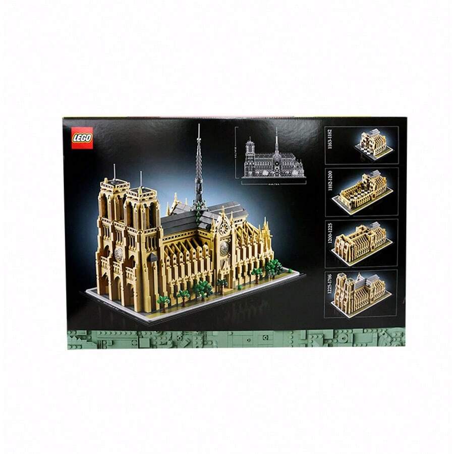 LEGO LEGAO 21061 Architecture Series Notre-Dame De Paris Building Block Toy Gift for Sale ...