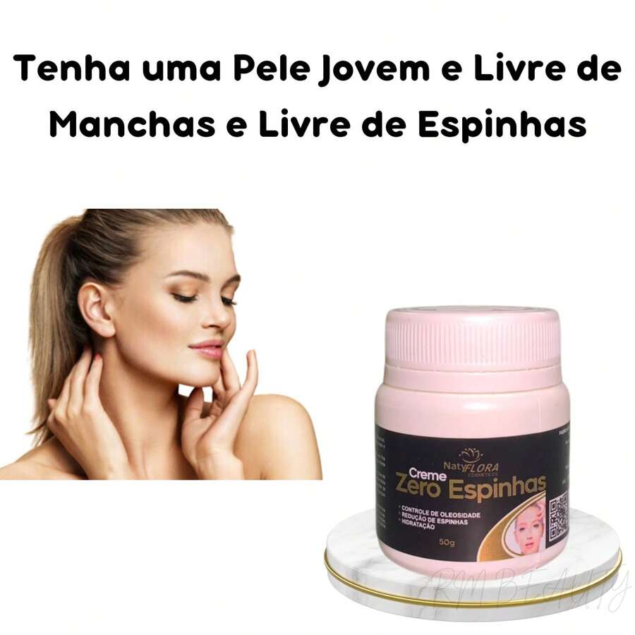 Creme Facial Zero Espinha Tratamento Contra Acne A pronta Entrega ...