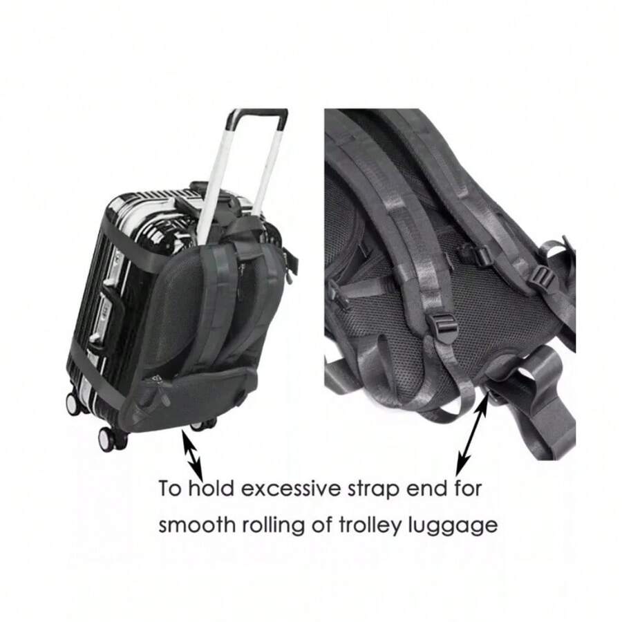 Versatile Luggage Backpack Conversion System With Hardcase And Carry-On ...