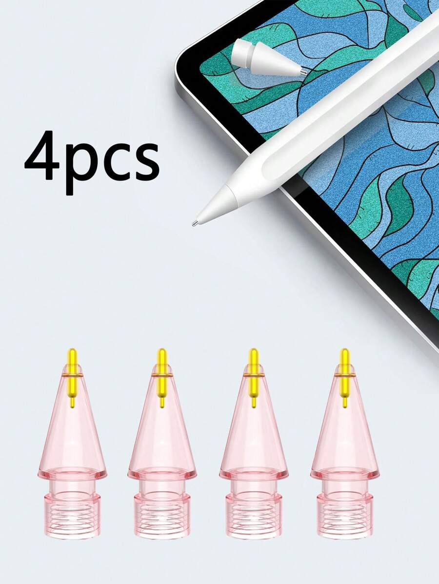 4 Packs Fine Point Replacement Tips Compatible With Apple Pencil 2nd ...