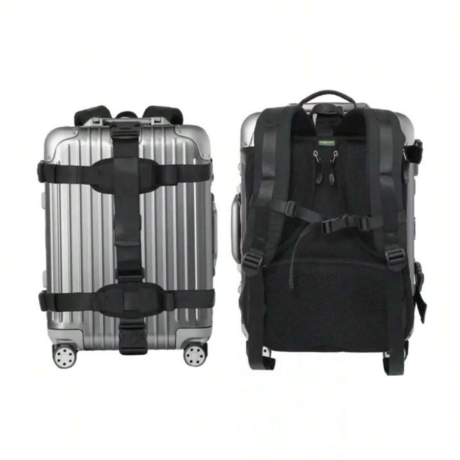 Versatile Luggage Backpack Conversion System With Hardcase And Carry-On ...