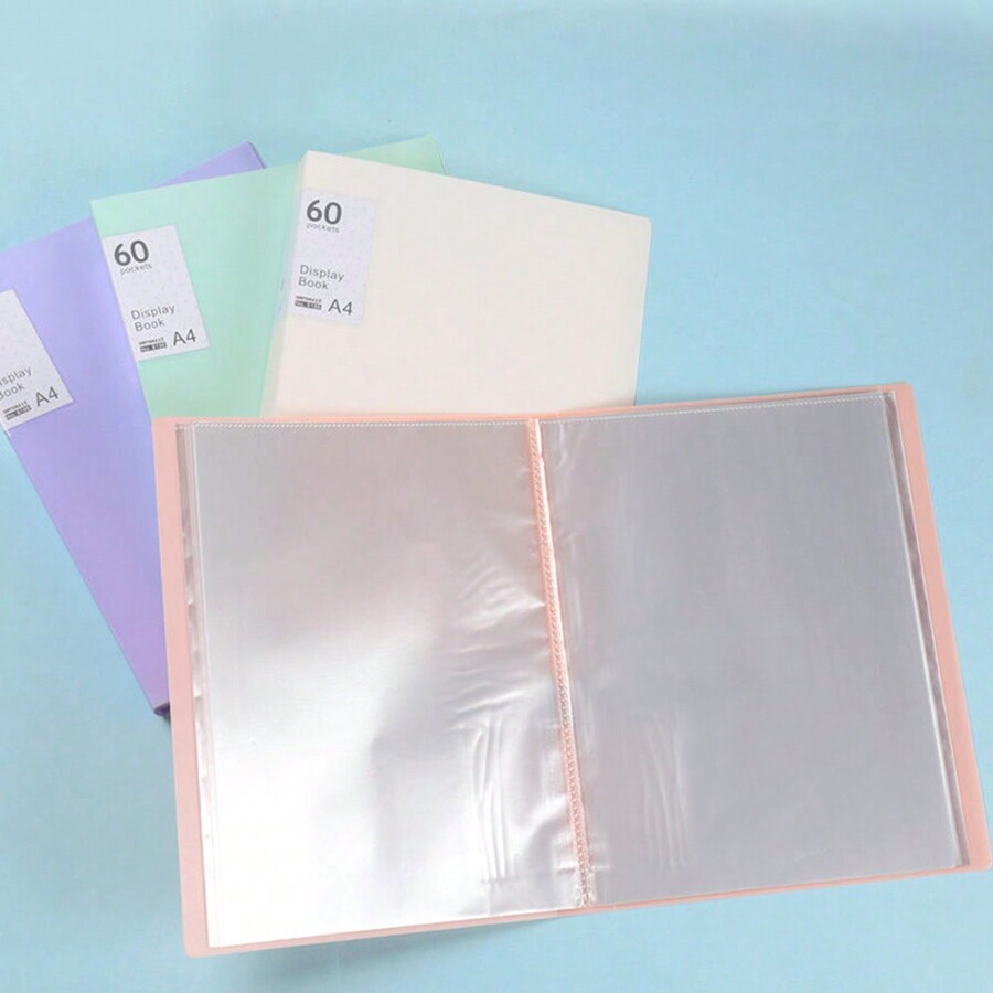 30 Pages A4 Clear File Folder With Multiple Layers, Document Organizer ...