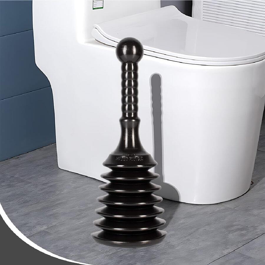 Heavy Duty Rubber Unblocker Sink Toilet Drain Bath Plunger Unblocker ...