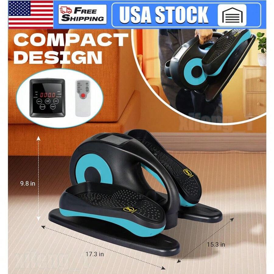 Ellipse Leg Exerciser For Seniors Under Desk Elliptical Machine Fully ...