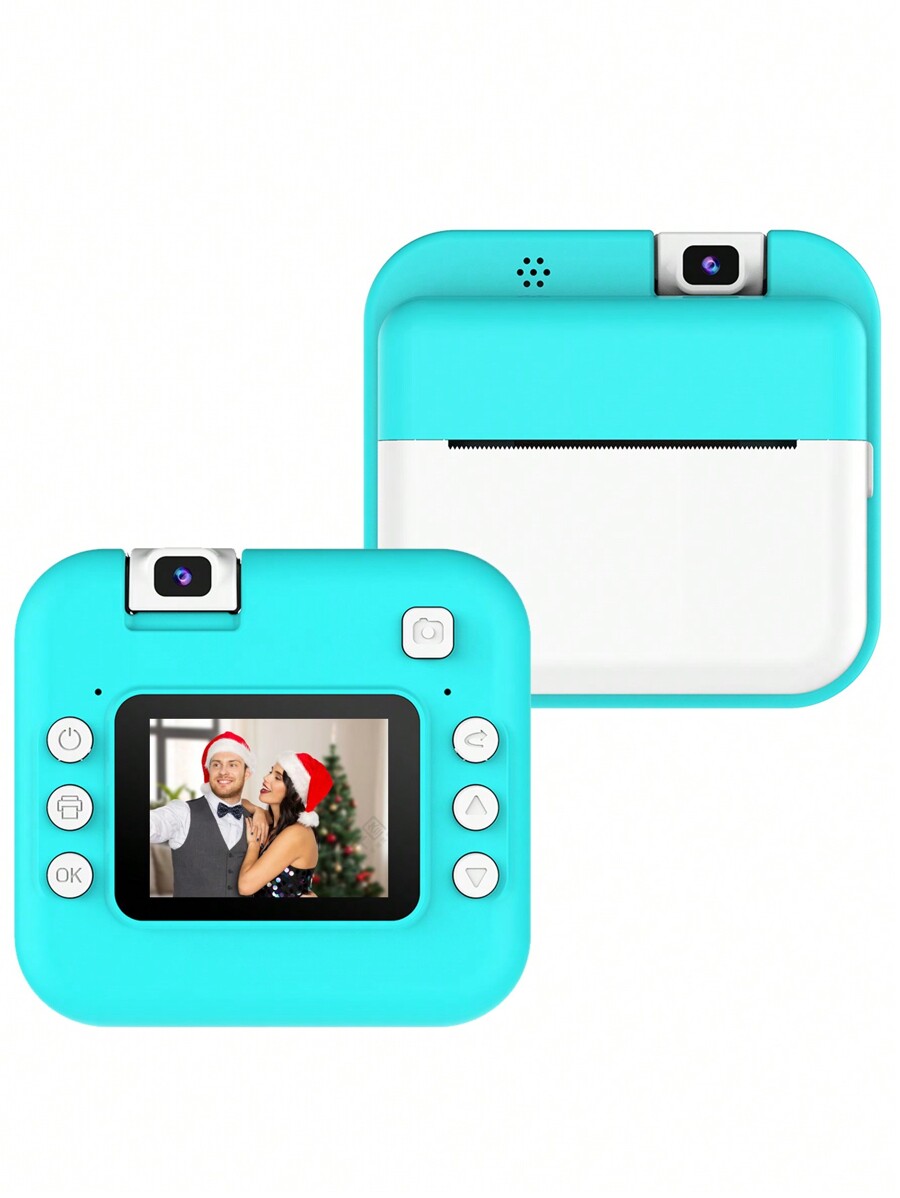 Thermal Print Camera Mini Digital Camera Camera Instant Photo Printing ...