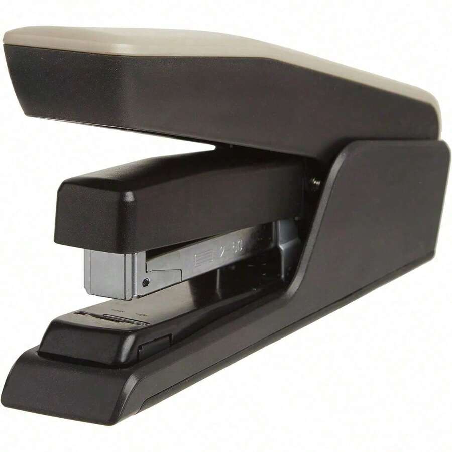 130 Sheet Flat Clinch Heavy Duty Stapler, Reduced Effort, Black (B8130 ...