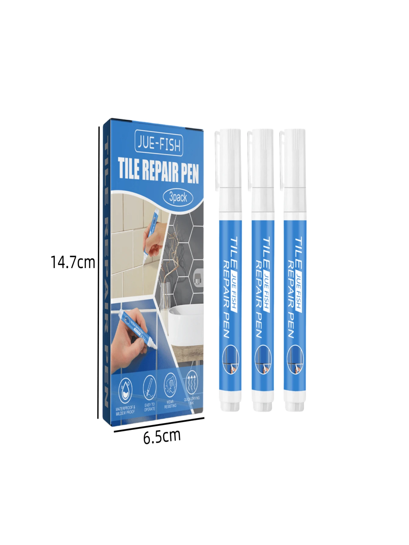 Bathroom Floor Gap Waterproof And Mildew-Proof Beautification Tile ...