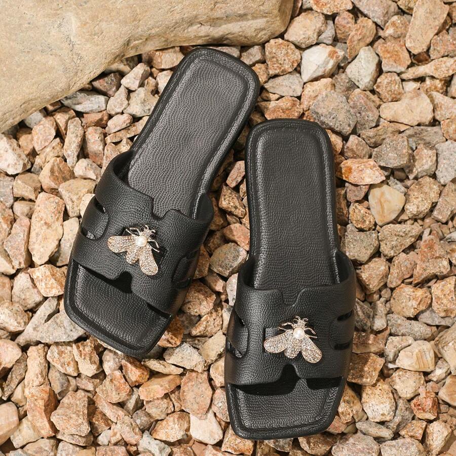 Infradito da donna con plateau e tacco alto, sandali casual con ...