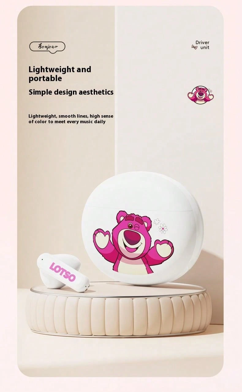 Disney Disney True Wireless Bluetooth Headphones QS-T19 Llamadas ...