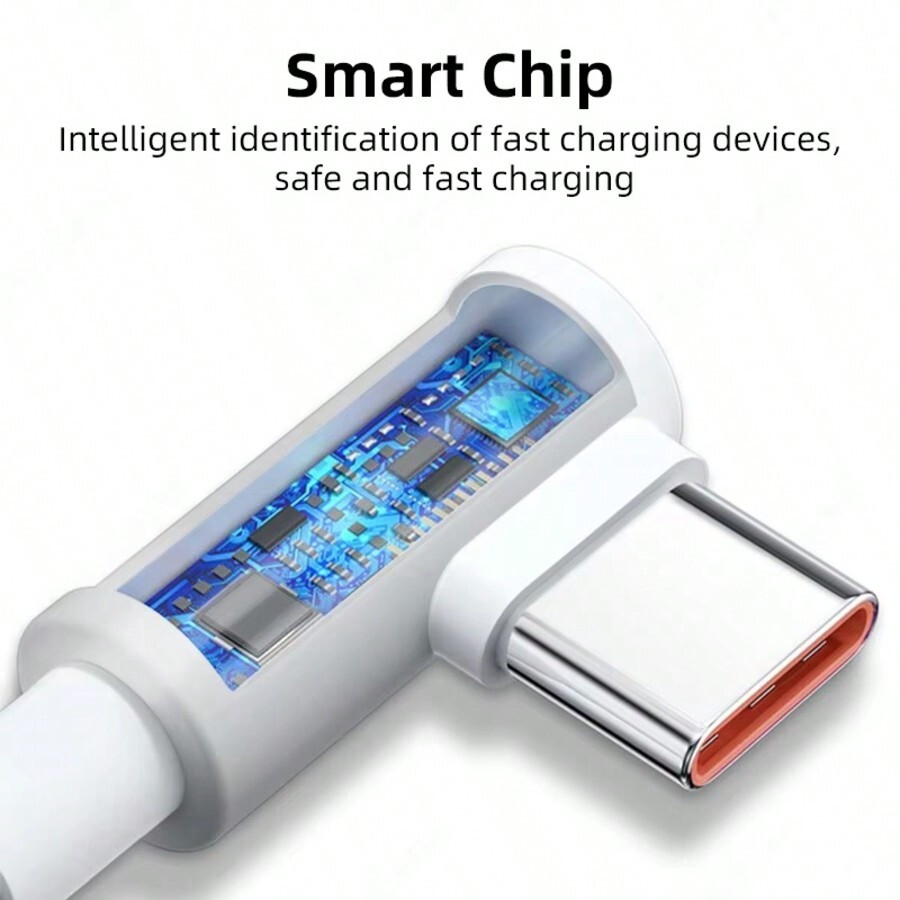 TekaGene Câble de charge rapide USB vers Type-C, coude à 90 degrés, 120W, 90W, 65W, pour ...