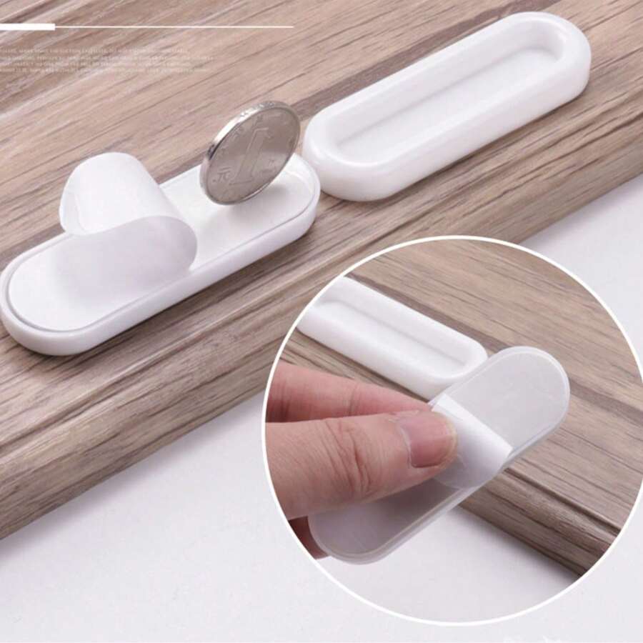 4Pcs Self-Stick Instant Drawer Handle Helper Adhesive Cabinet Handles ...