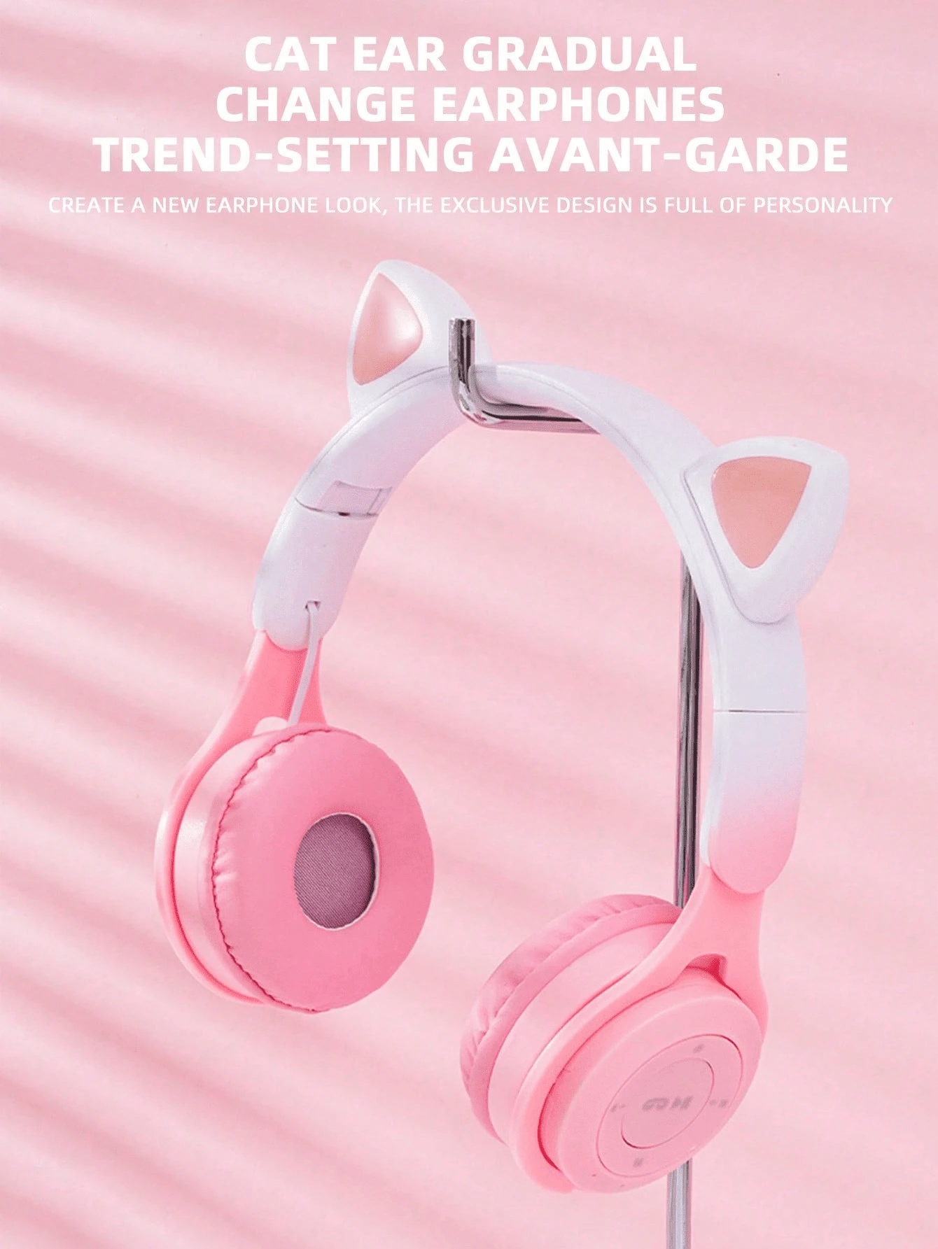 Cat Ear Headset With Light Gradient LOs Android Phone Universal, High ...