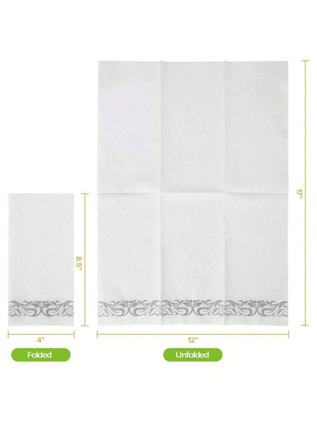 30pcs Retro Pattern Simple Disposable Paper Napkins | SHEIN Singapore