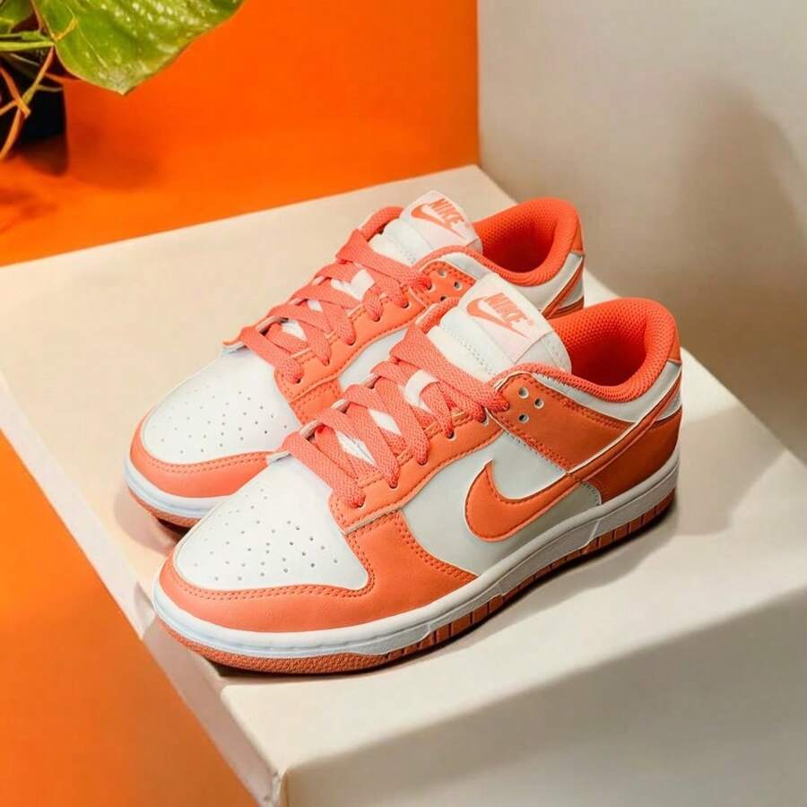 Nike Dunk Low Light Wild Mango DD1873-109 Women's Fashion Sneaker New ...
