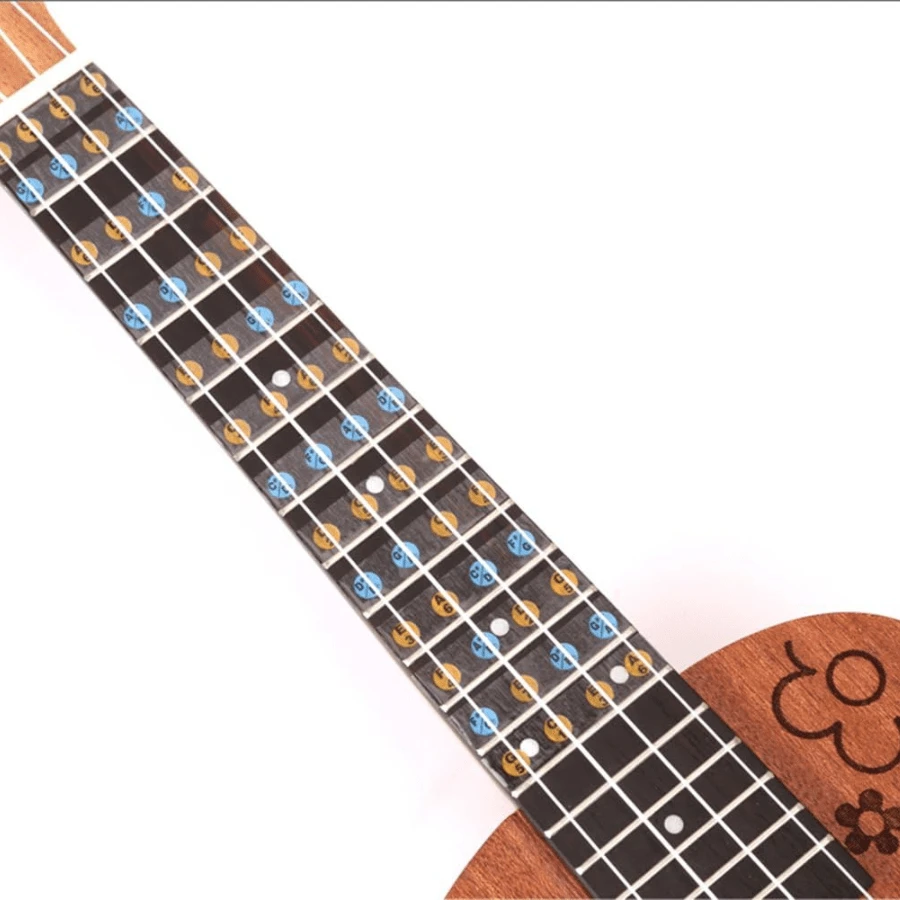 Guitar Fretboard Sticker, Bass Fretboard Scale & Note Stickers, Guitar ...