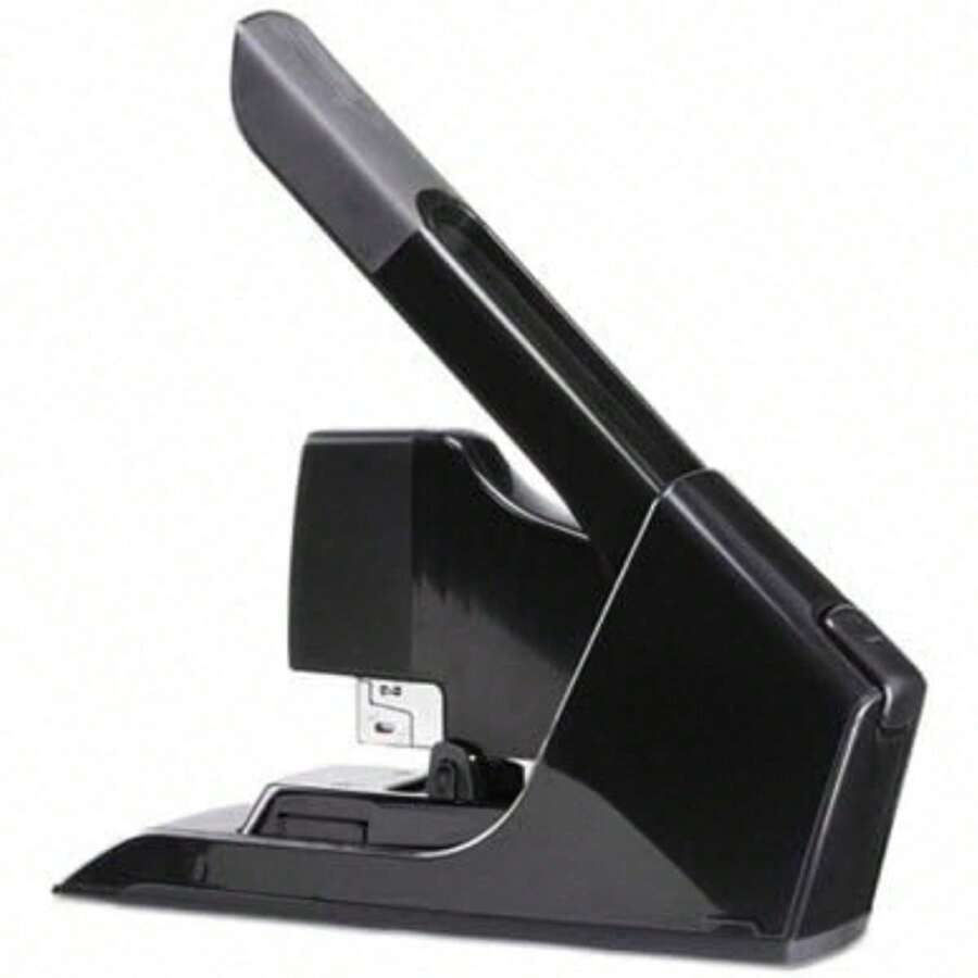 130 Sheet Flat Clinch Heavy Duty Stapler, Reduced Effort, Black (B8130 ...