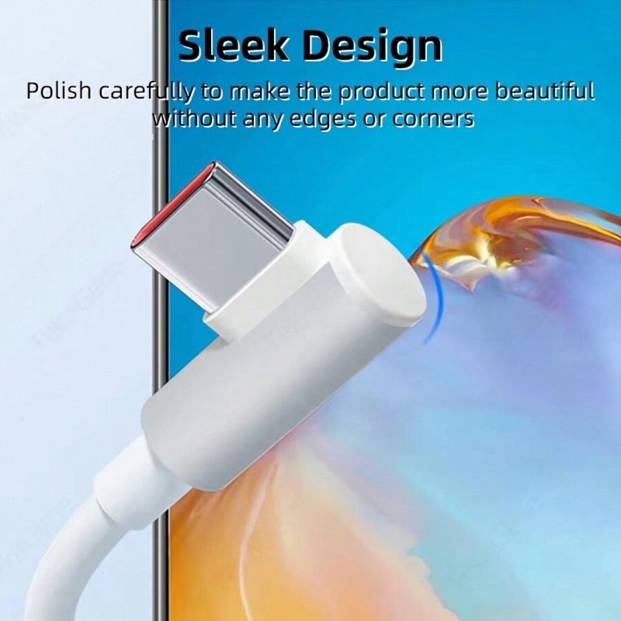 TekaGene 90 Degree Elbow 120W 90w 65w USB To Type-C Quick Charger Fast ...
